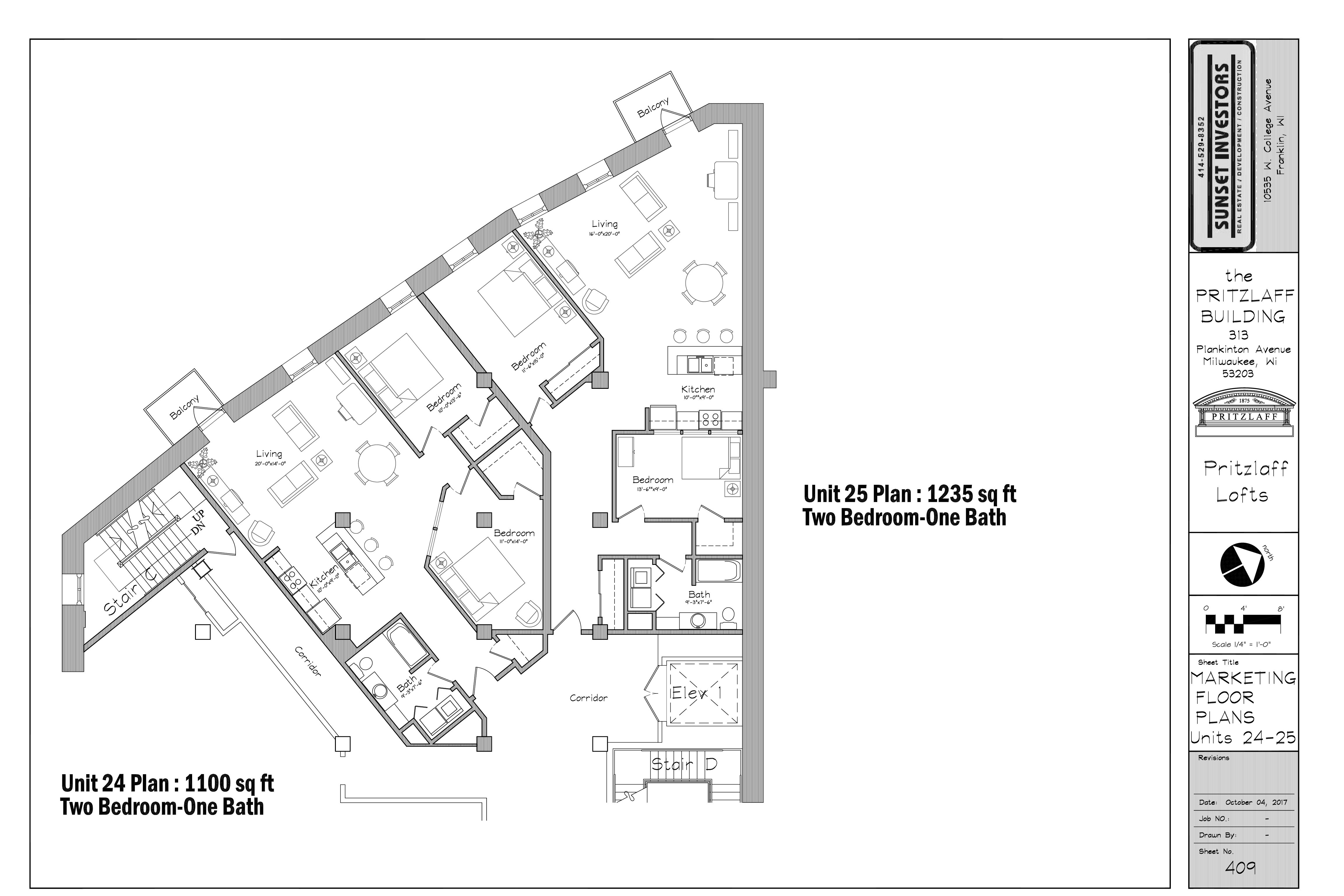 Apartment Sample - Pritzlaff Lofts